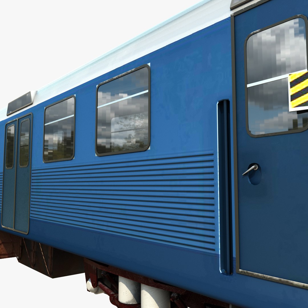 3D Commuter Train - TurboSquid 1540033