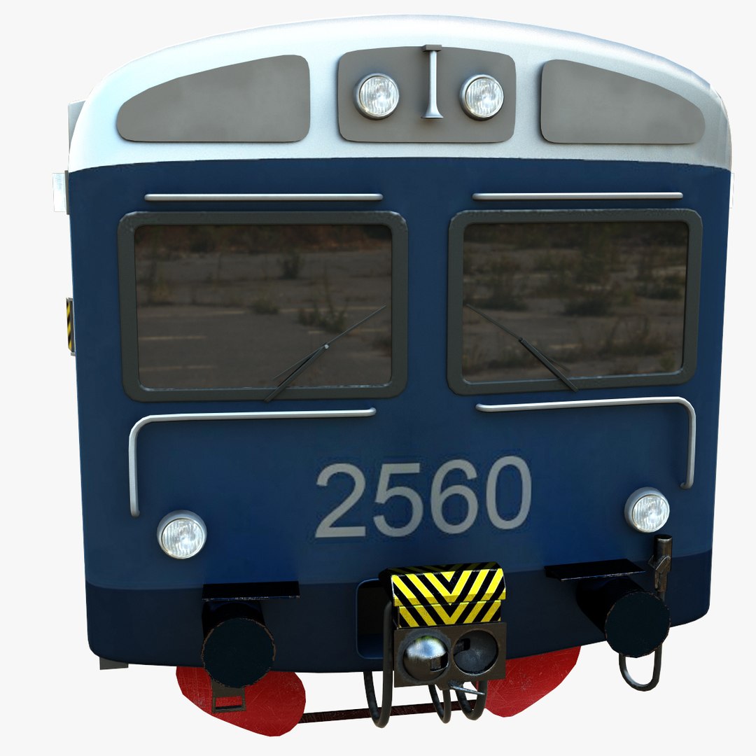 3D Commuter Train - TurboSquid 1540033