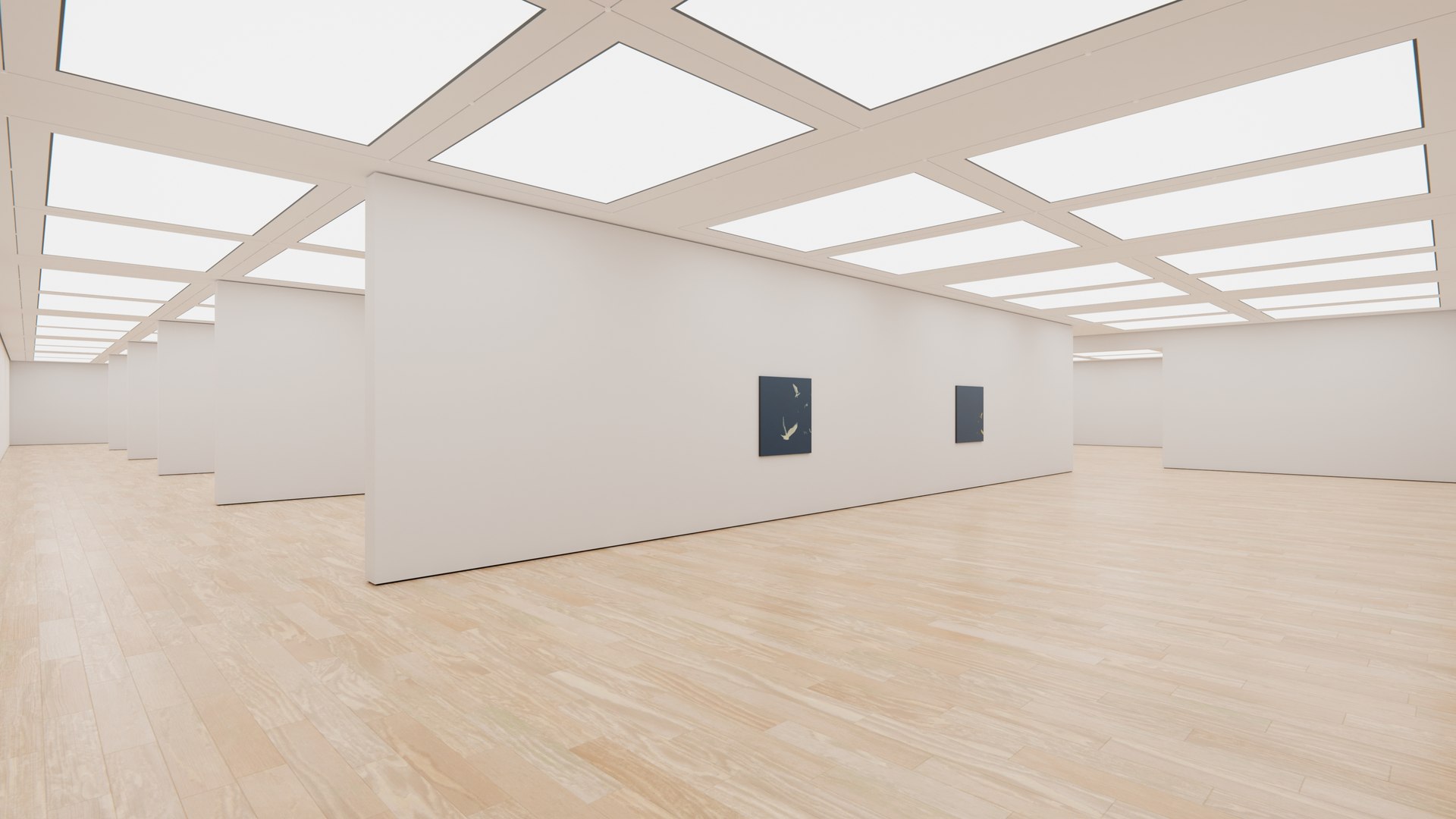 Art Museum Gallery Interior 41 3D - TurboSquid 2067821