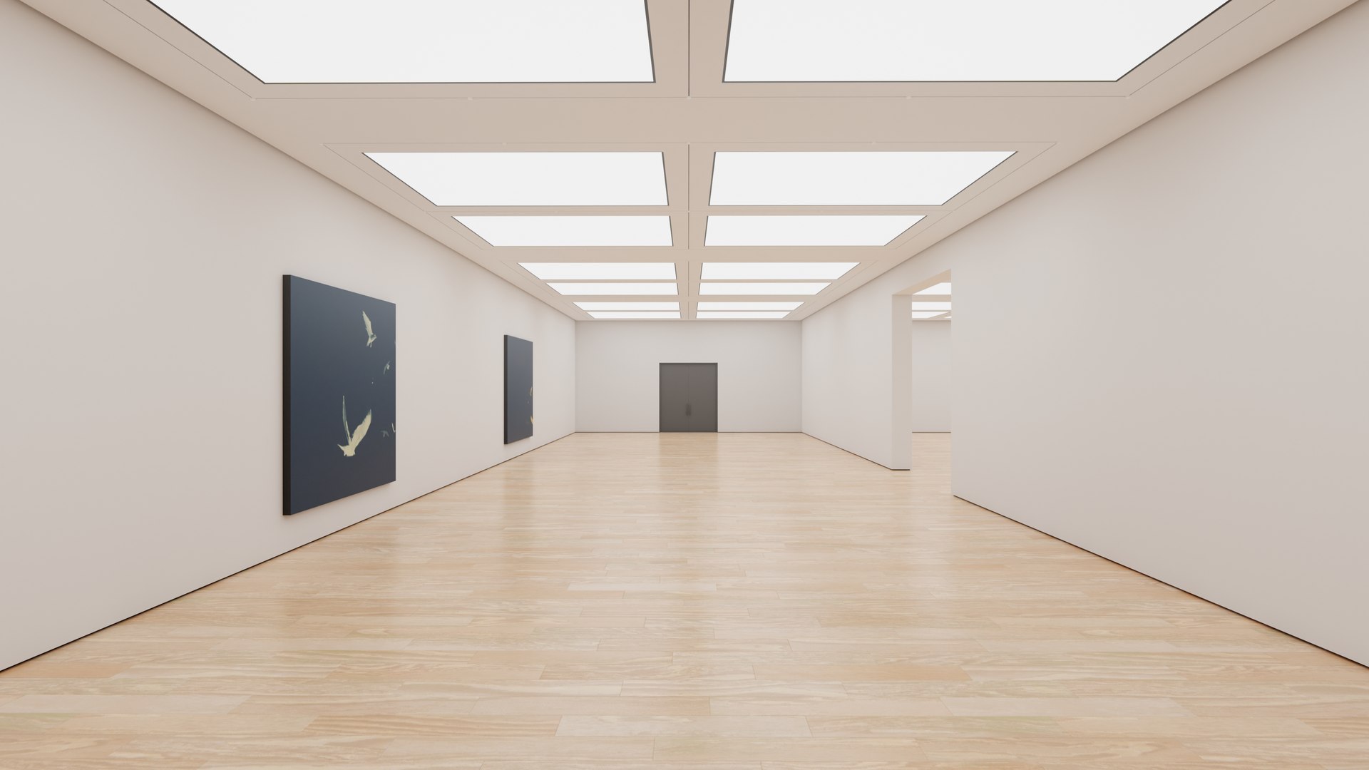 Art Museum Gallery Interior 41 3D - TurboSquid 2067821