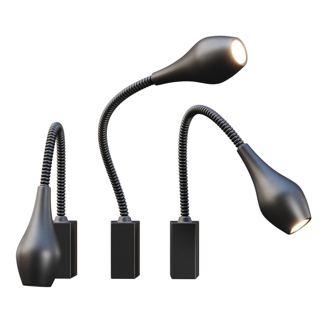 3D Toccami Night Lamp Touch Buy Viabizzuno Model - TurboSquid 1967838