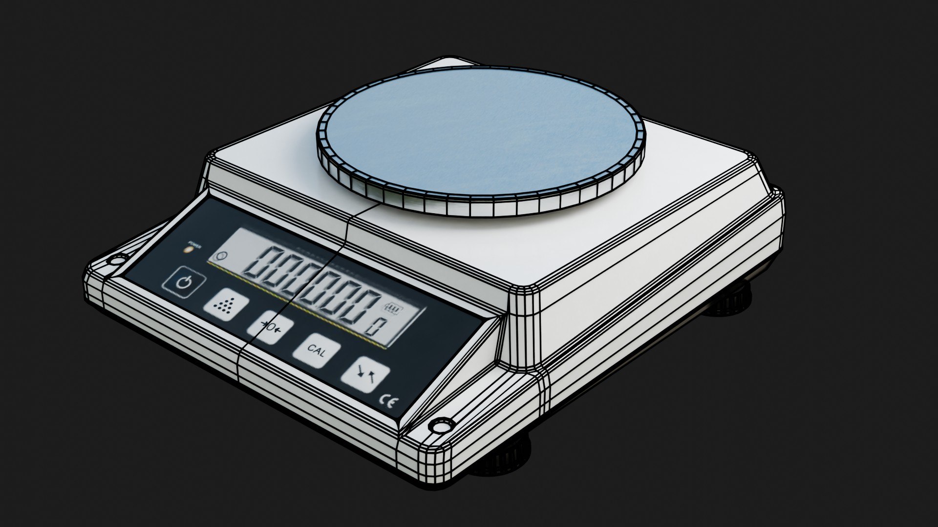 3D Laboratory Scale Model - TurboSquid 2367062