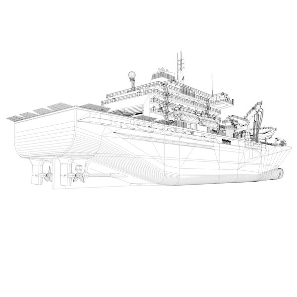 3d replenishment vessel