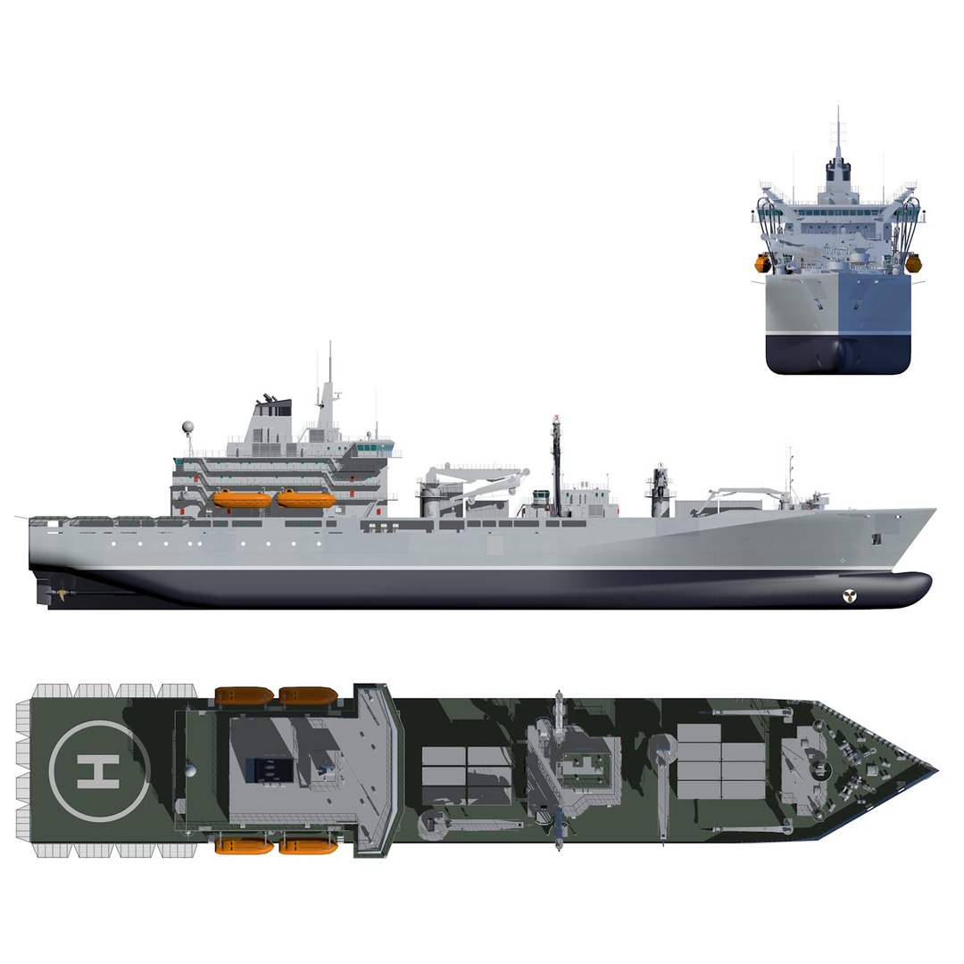 3d Replenishment Vessel