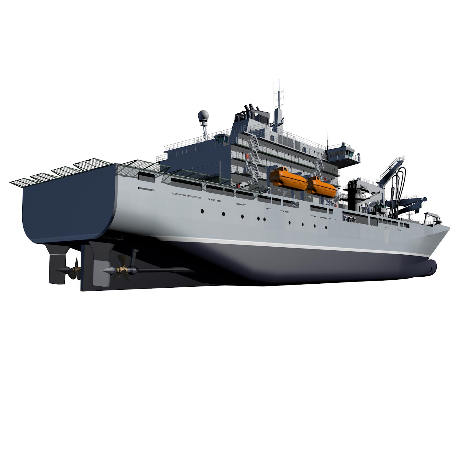 3d replenishment vessel