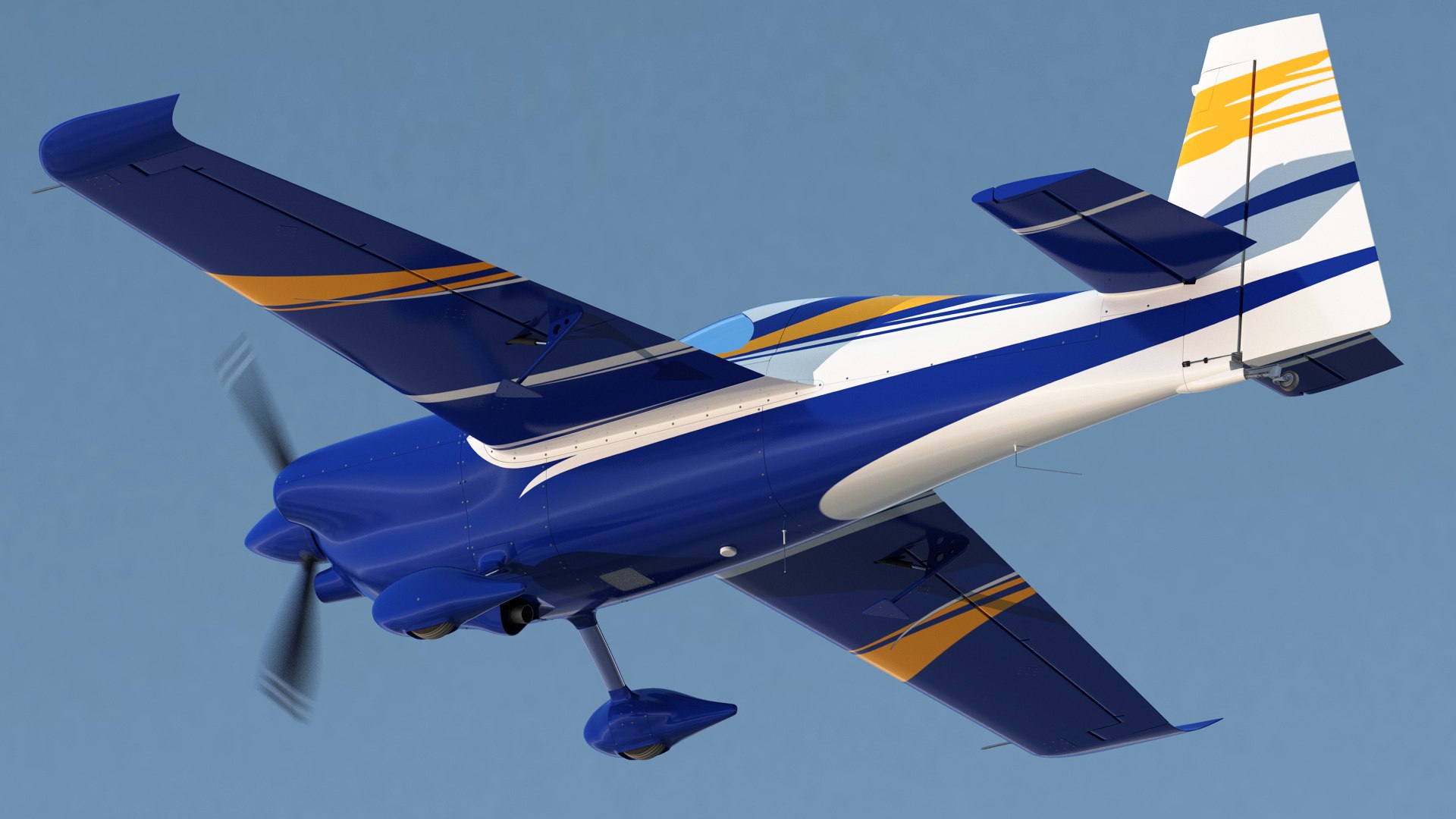 Sport Aerobatic Aircraft Generic 3D - TurboSquid 1465428