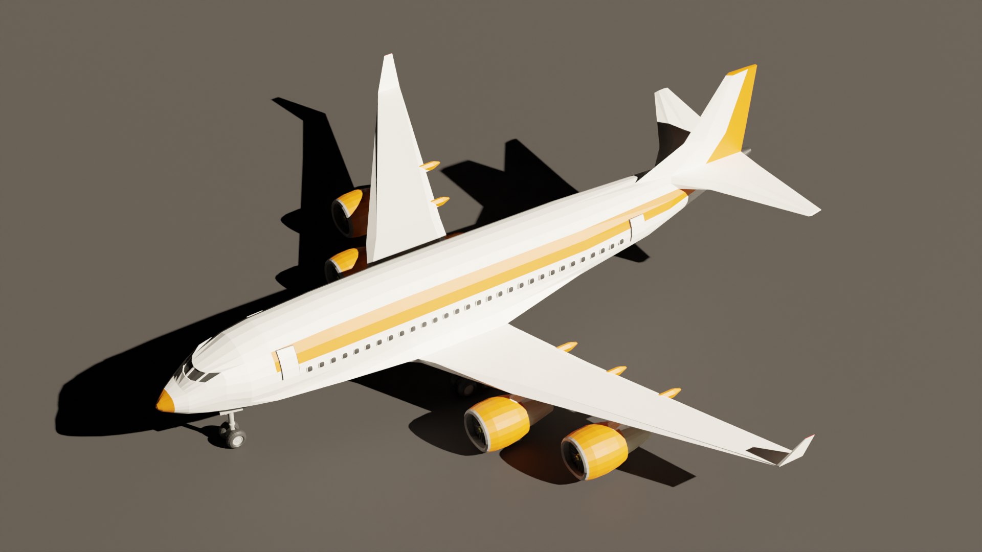 3D Low Poly Airport Collection Low-poly 3D Game Asset Model ...
