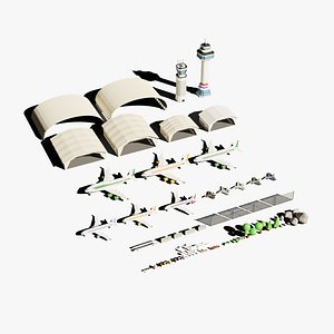 Airport 3D Models for Download | TurboSquid