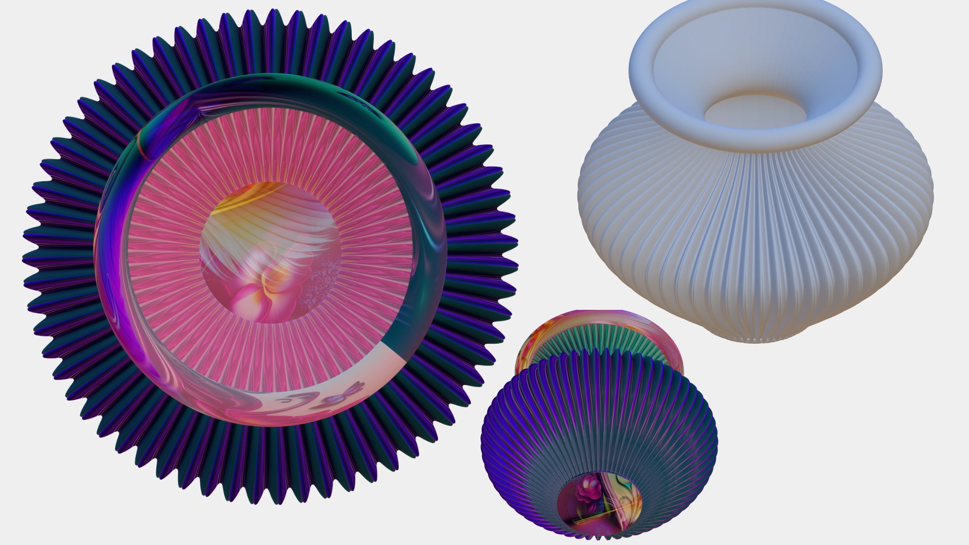 Office Beautiful Flower Pot 3D Model - TurboSquid 2259701