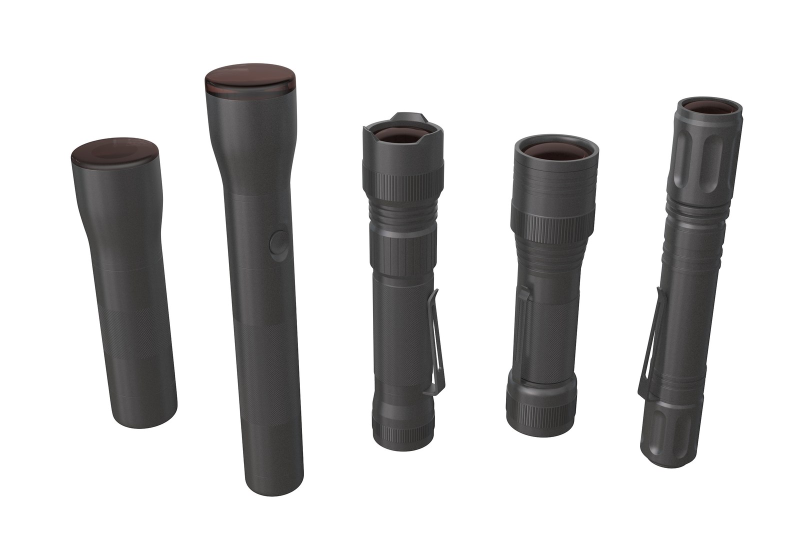 Flashlights Set 3D - TurboSquid 2167069