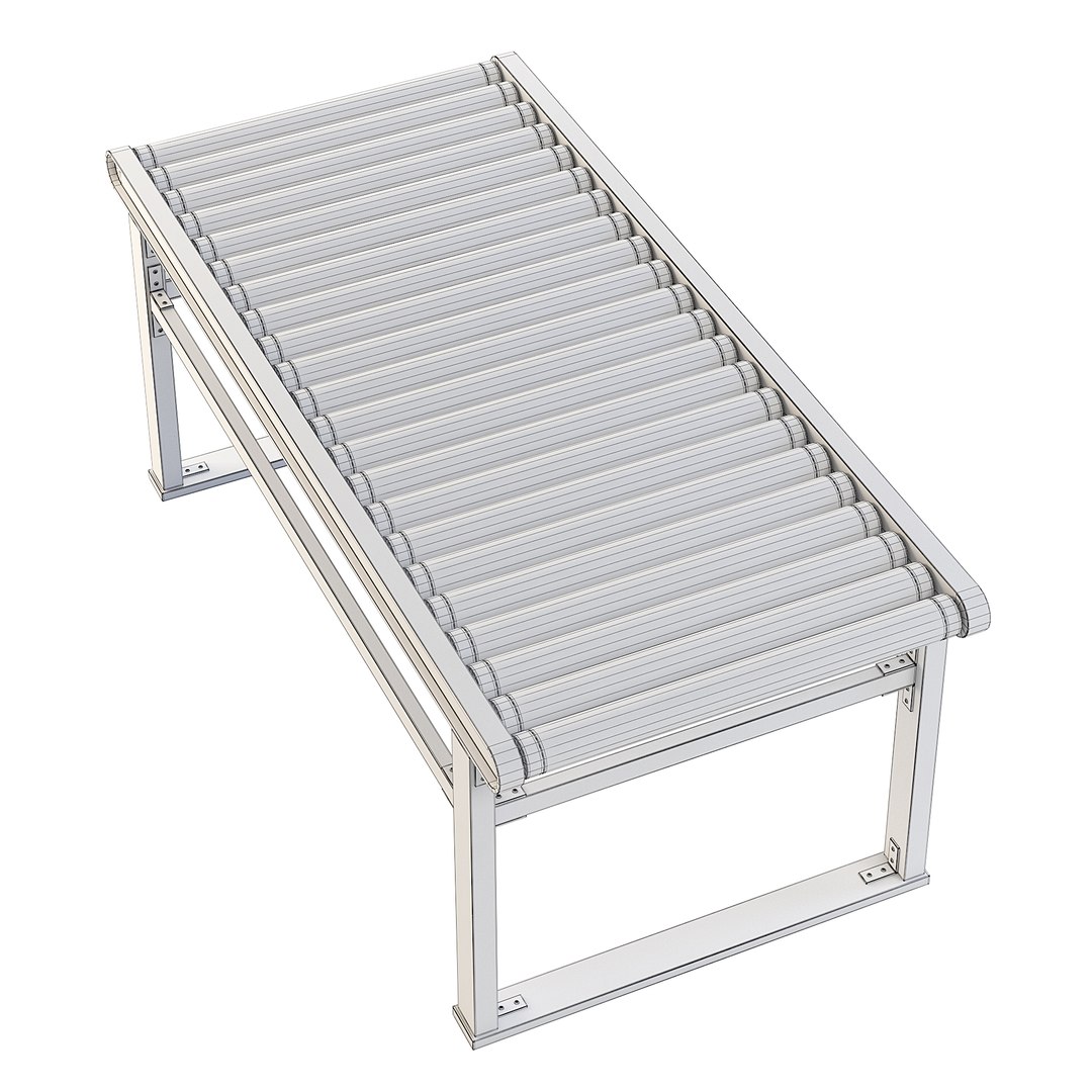 3D Factory Roller Table - TurboSquid 2255593