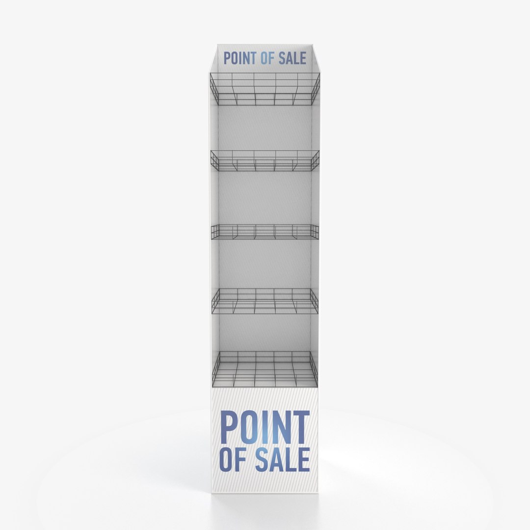 Display Rack 3D - TurboSquid 1361631