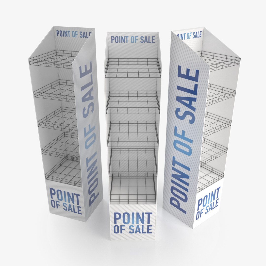 Display Rack 3D - TurboSquid 1361631