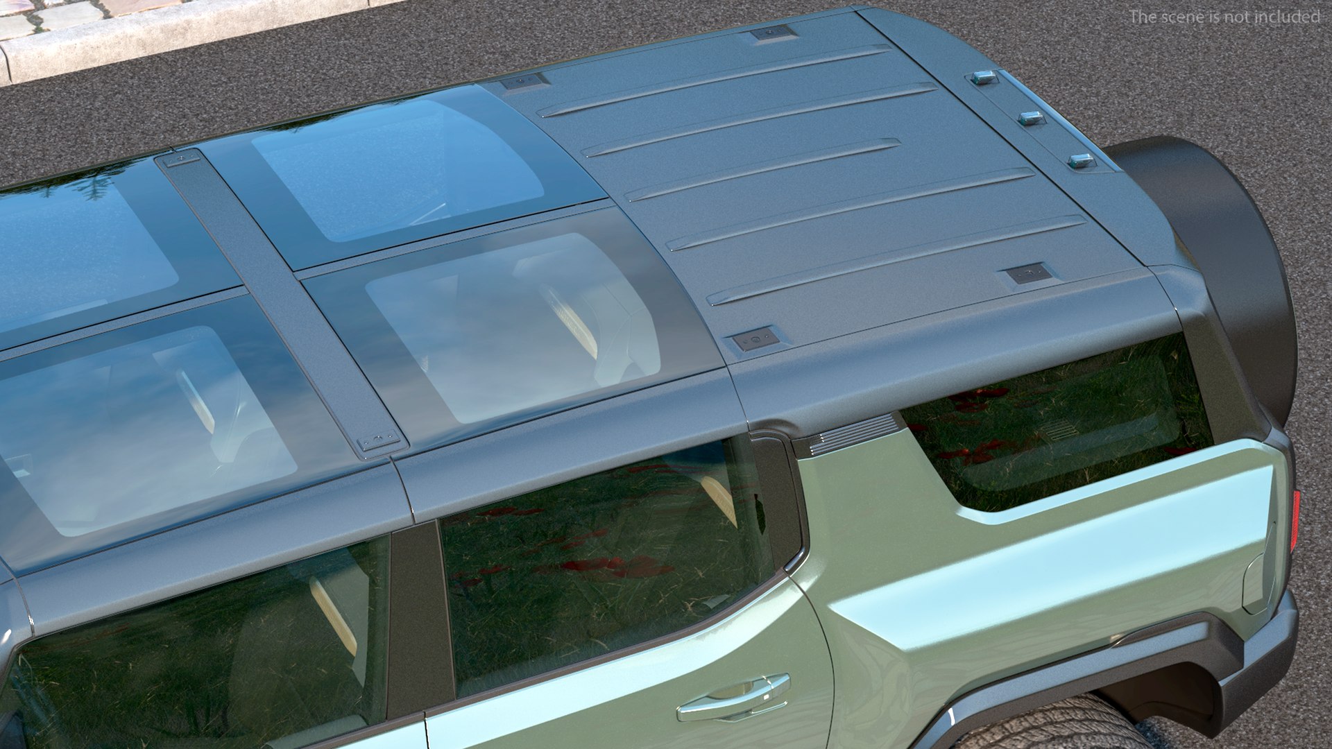 GMC Hummer EV SUV Simple Interior 3D model - TurboSquid 1905371