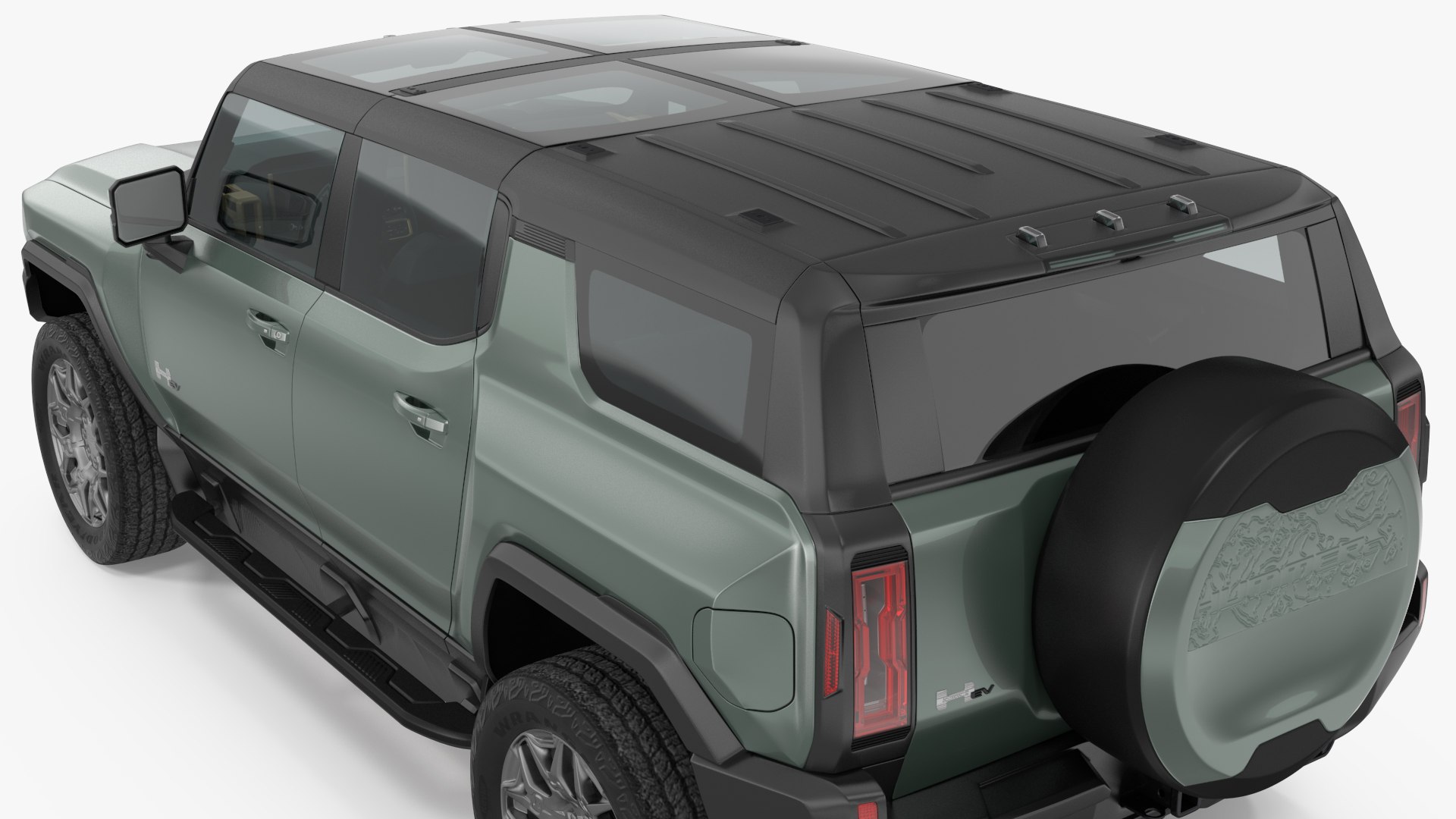 GMC Hummer EV SUV Simple Interior 3D model - TurboSquid 1905371