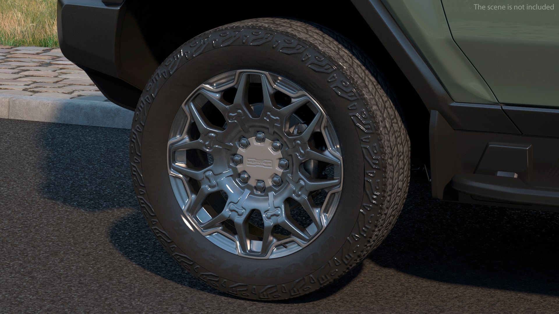 GMC Hummer EV SUV Simple Interior 3D model - TurboSquid 1905371