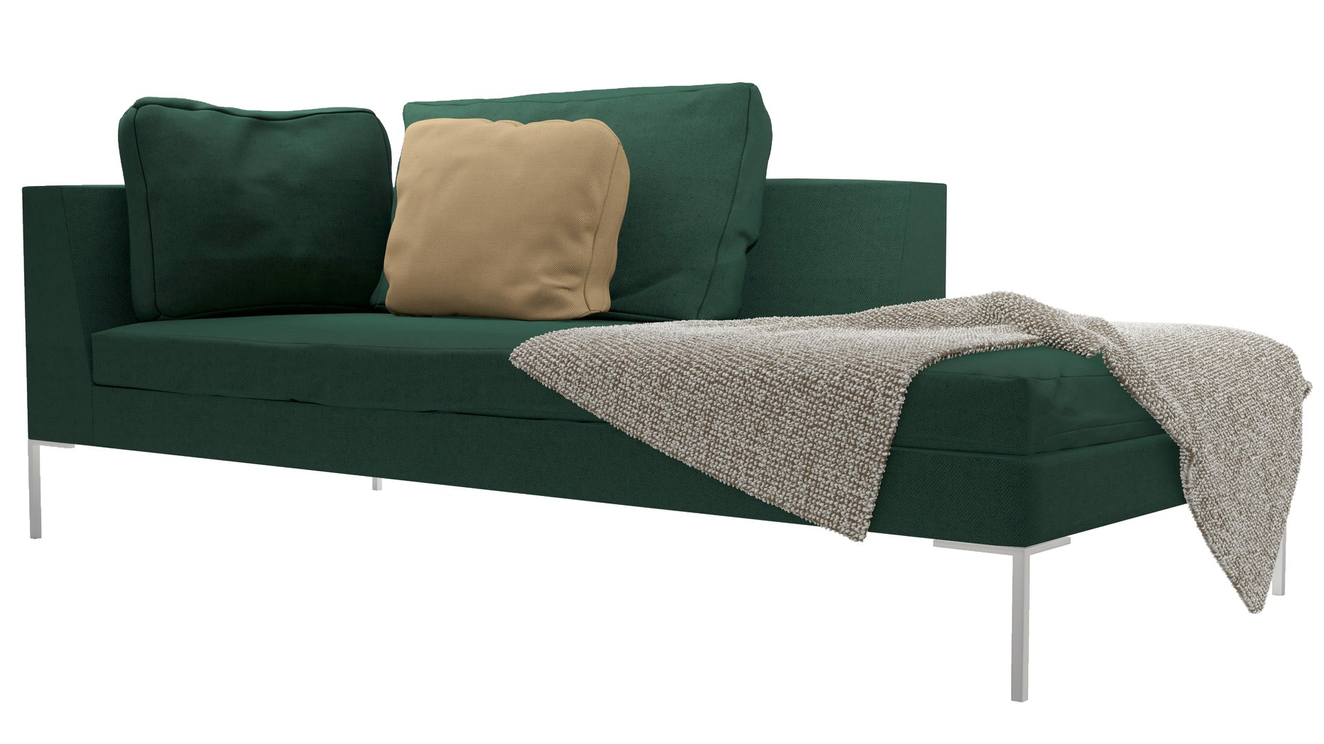 Free BB Italian Charles Sofa 3D Model - TurboSquid 2369270