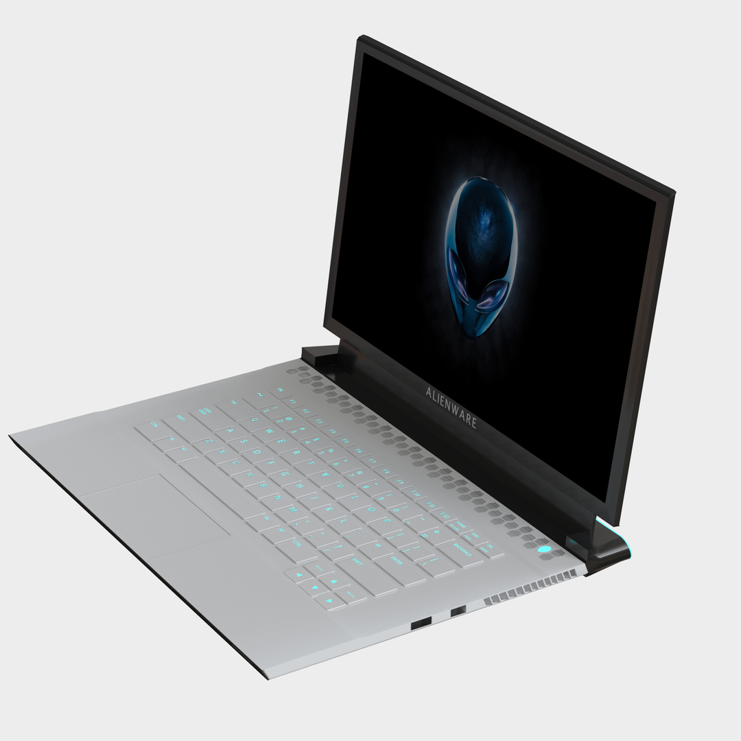 Alienware laptop 3D model - TurboSquid 1706982