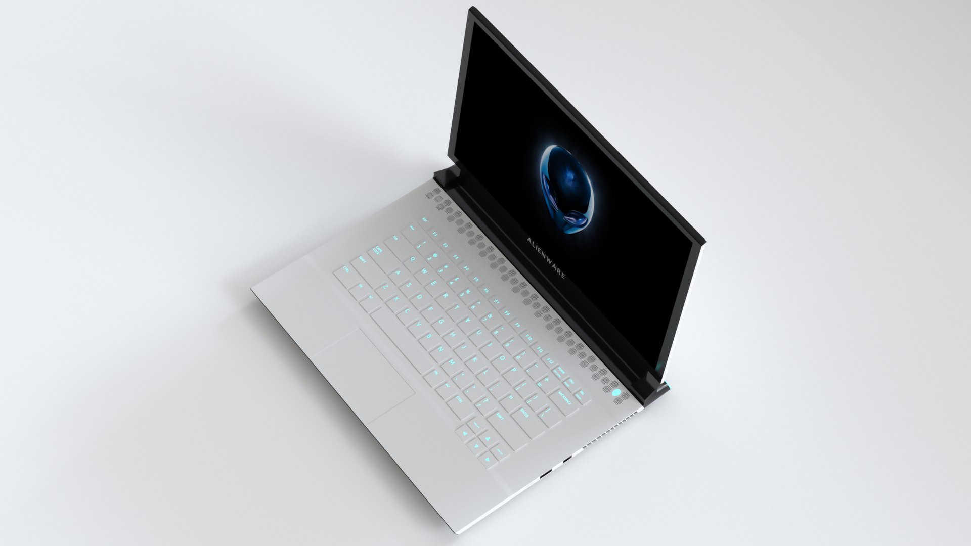 Alienware laptop 3D model - TurboSquid 1706982