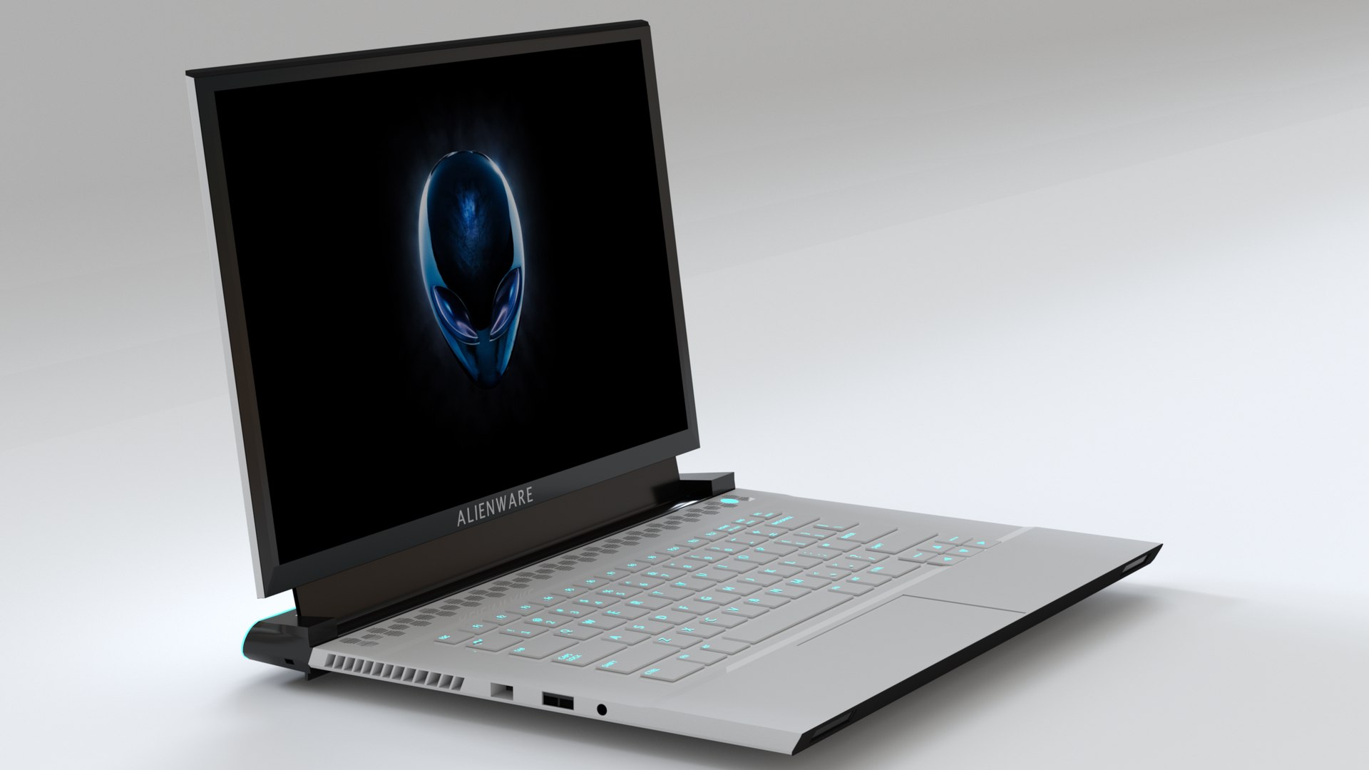 Alienware laptop 3D model - TurboSquid 1706982