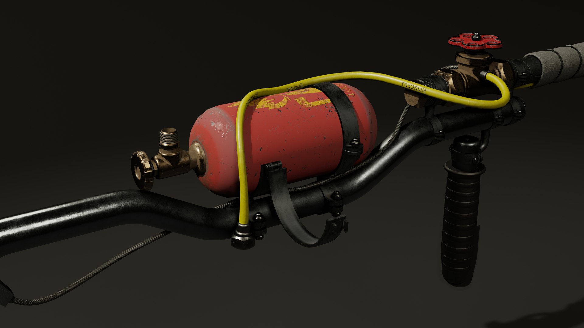 3D Flamethrower Model - TurboSquid 2121709