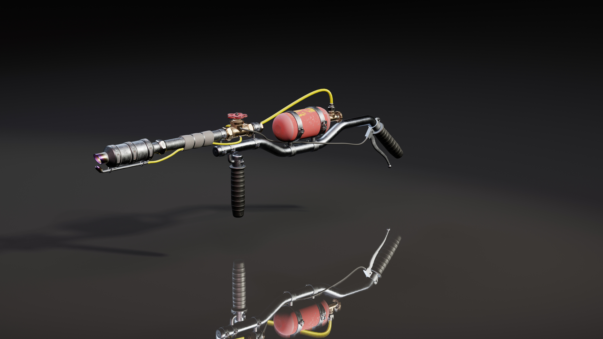 3D Flamethrower model - TurboSquid 2121709