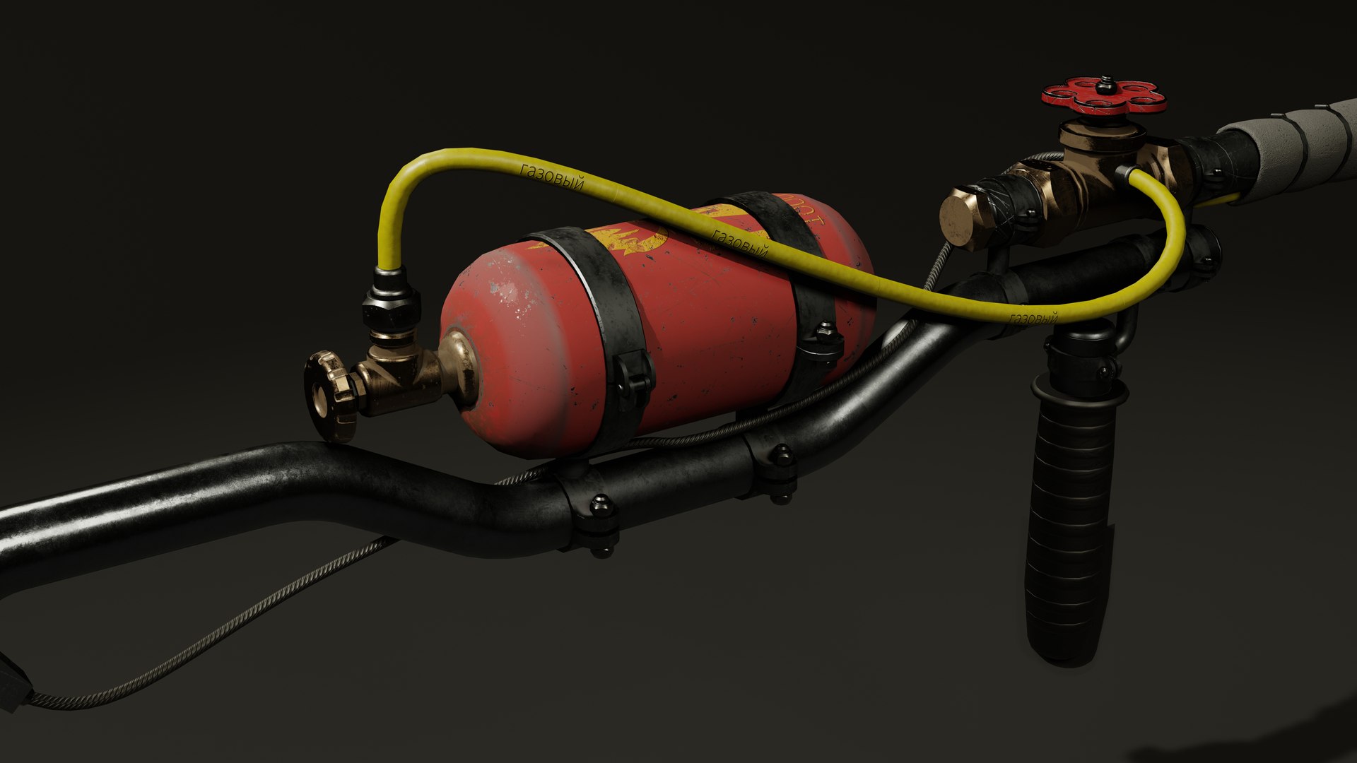 3D Flamethrower Model - TurboSquid 2121709