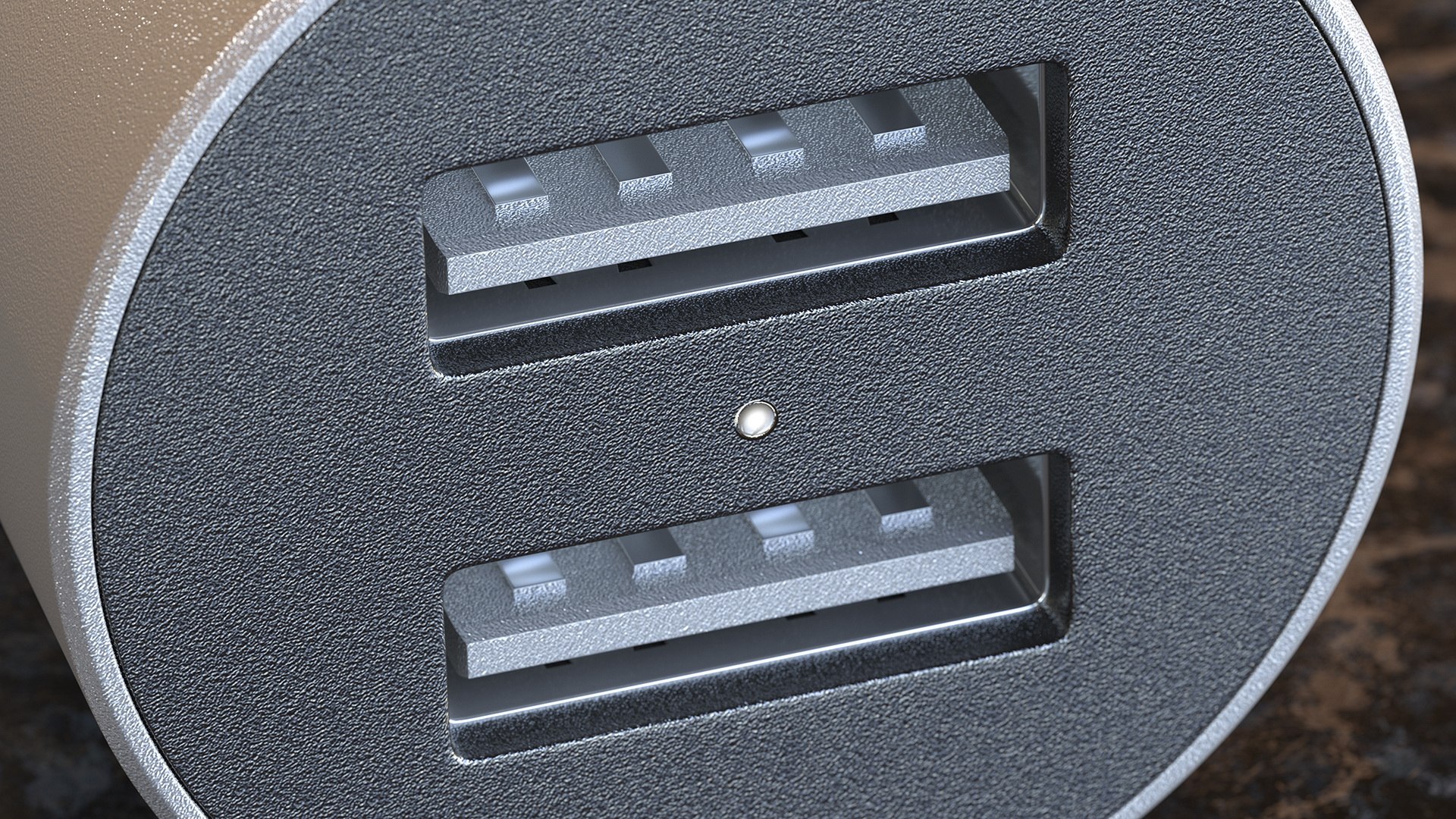 3D Dual Usb Type Car - TurboSquid 1685559