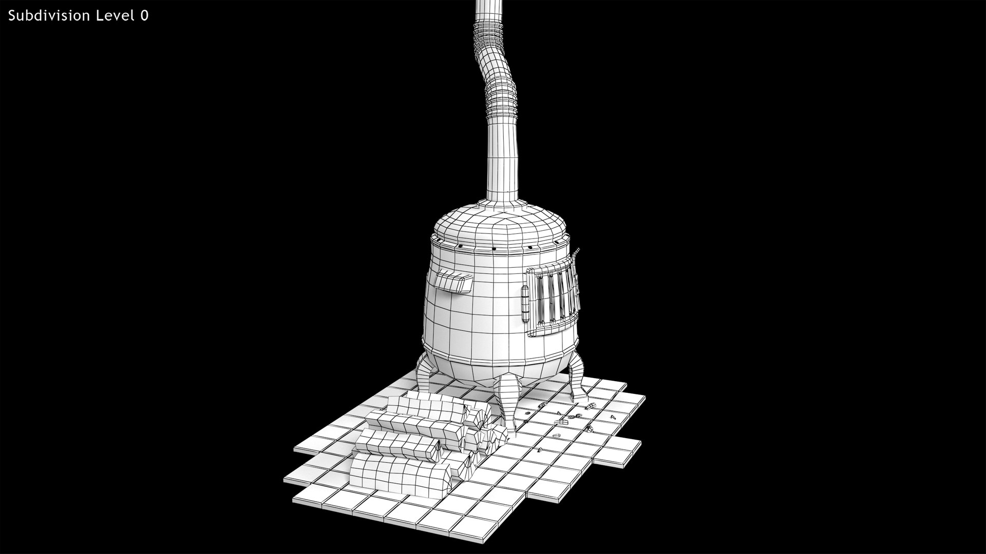 Stylized Stove 3D Model - TurboSquid 2081673