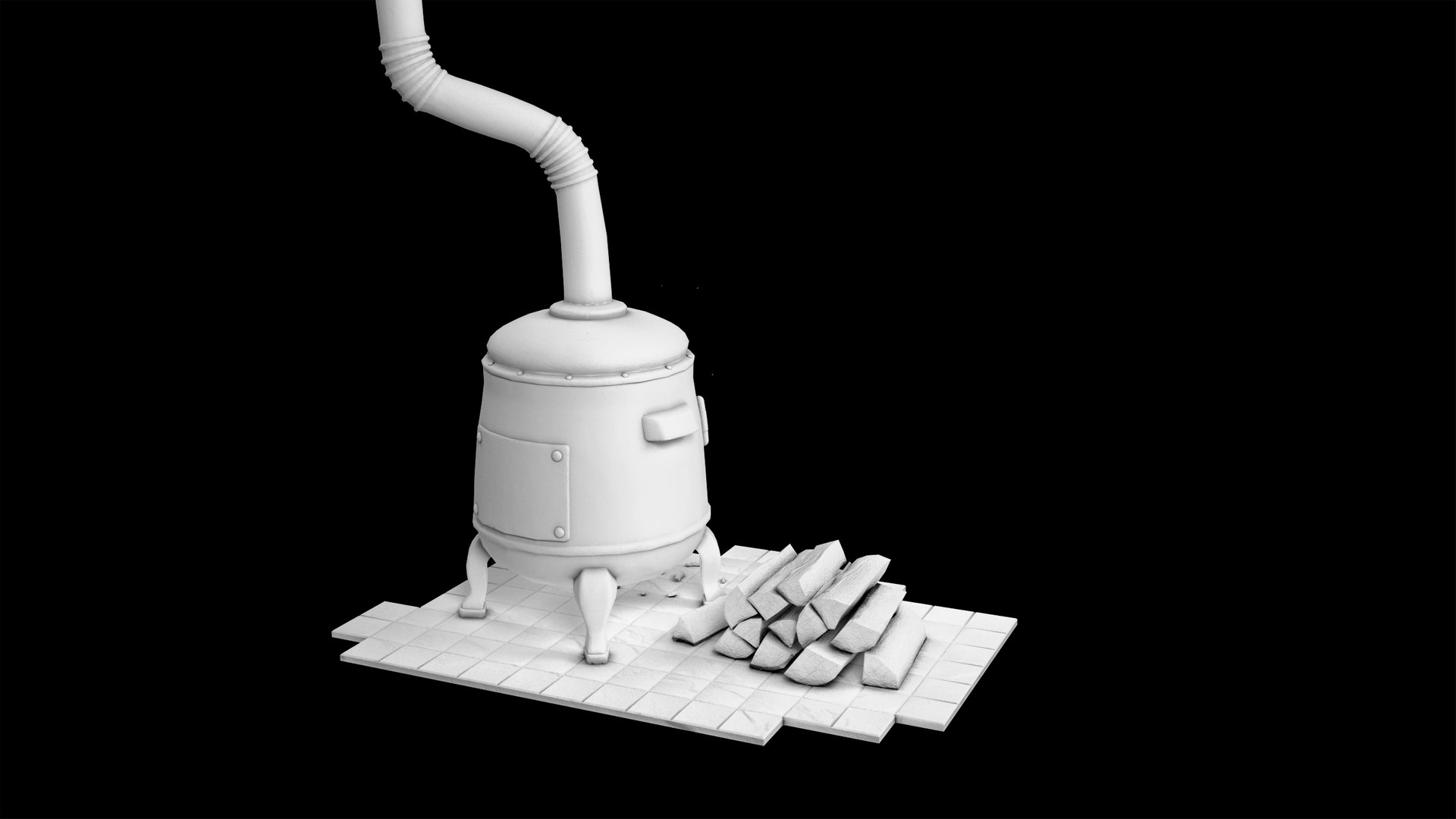 Stylized Stove 3D Model - TurboSquid 2081673