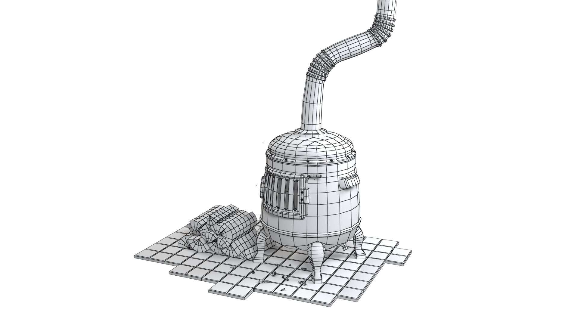 Stylized Stove 3D Model - TurboSquid 2081673