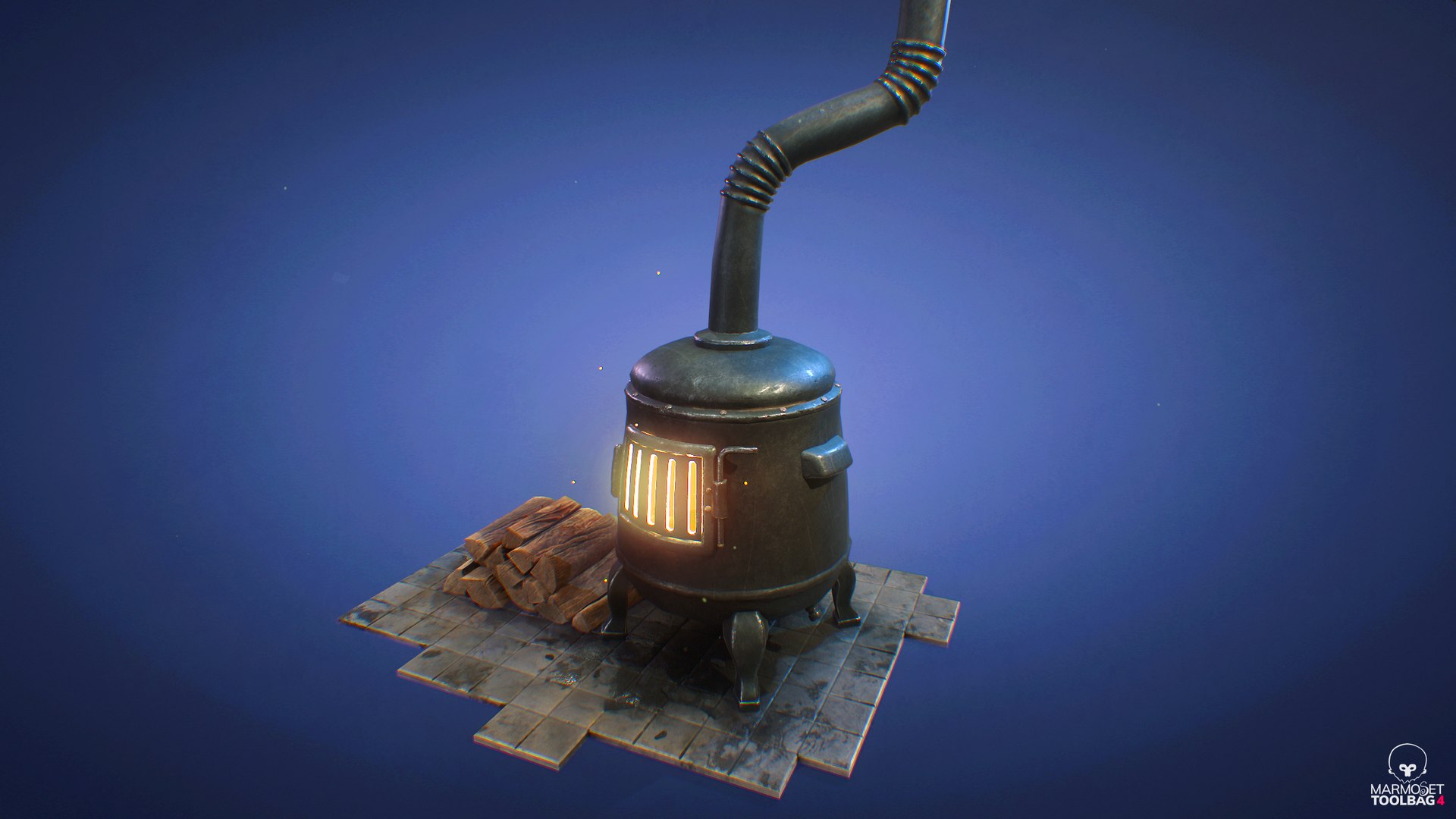 Stylized Stove 3D Model - TurboSquid 2081673