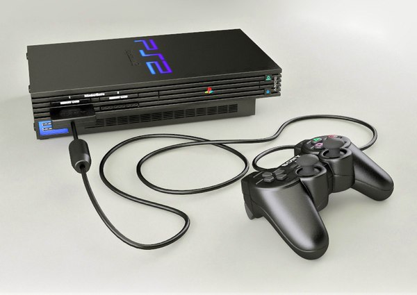 3d model consoles set sony
