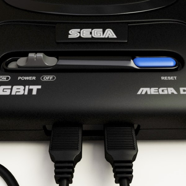 3d model consoles set sony