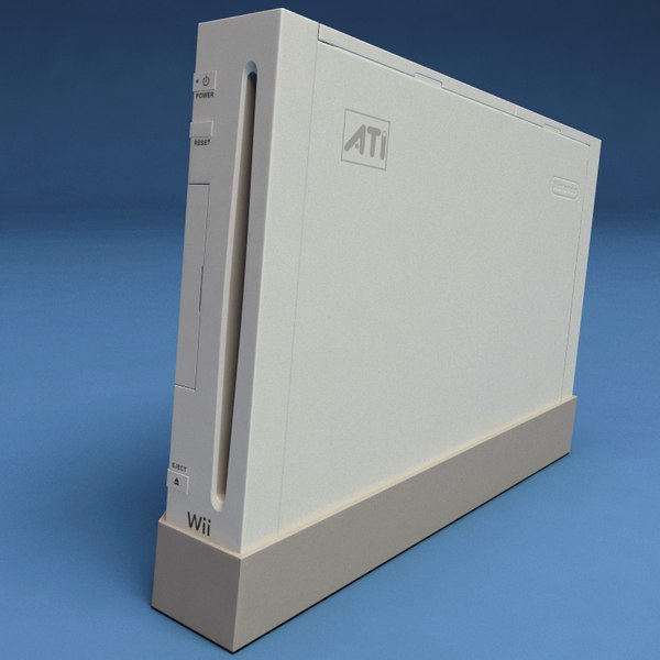 3d model consoles set sony