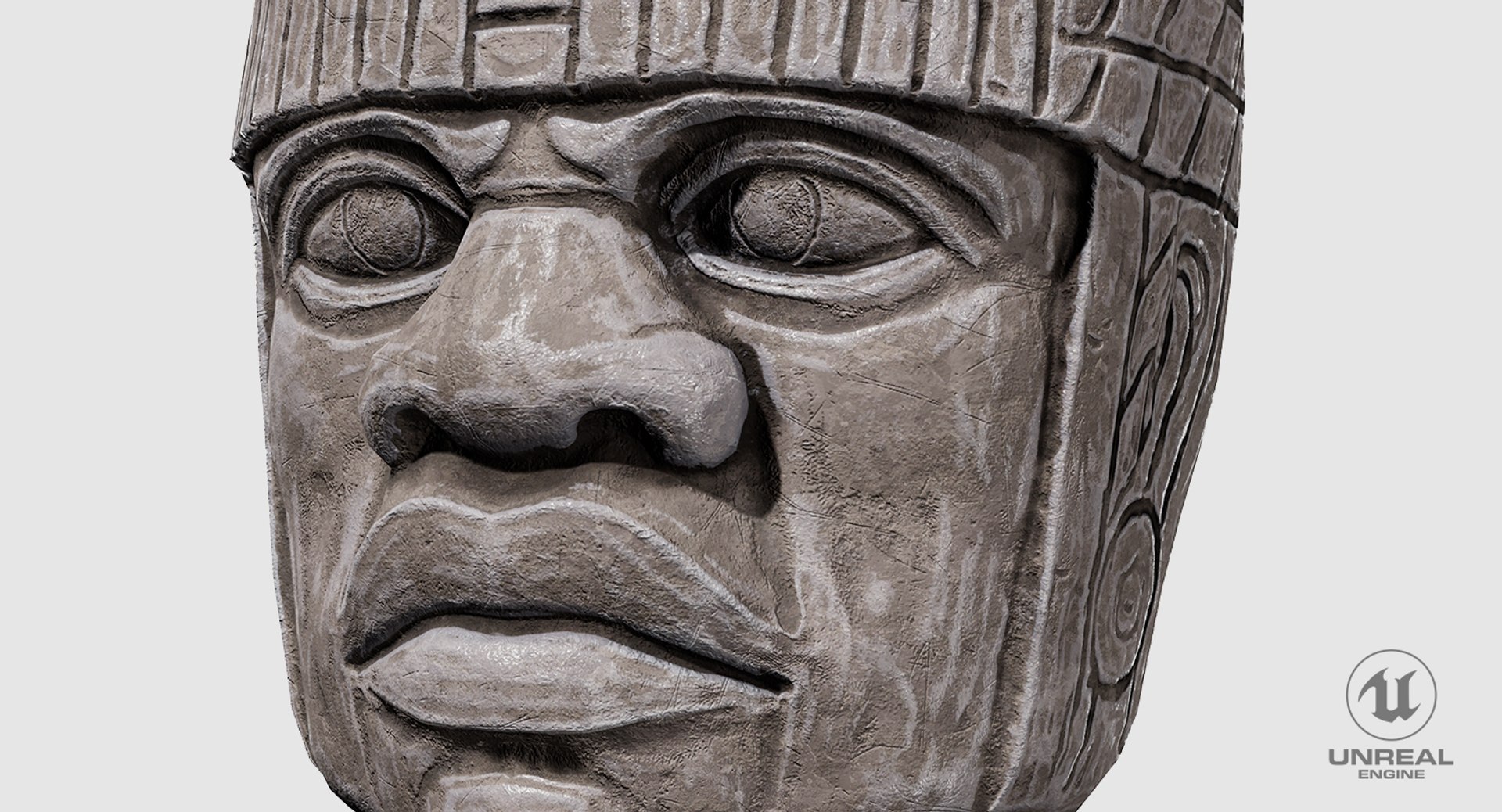 Olmec Statue - Ready 3D Model - TurboSquid 1224791