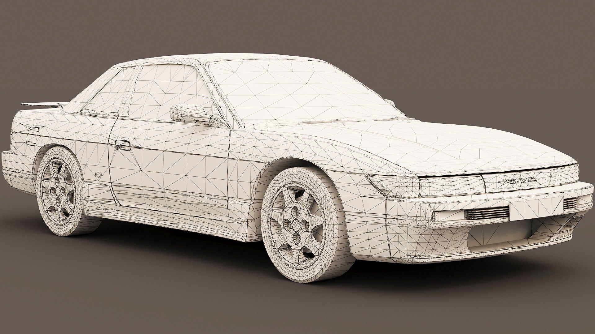 3D Nissan Silvia S13 Ks Aero 1992 Model - TurboSquid 2217166