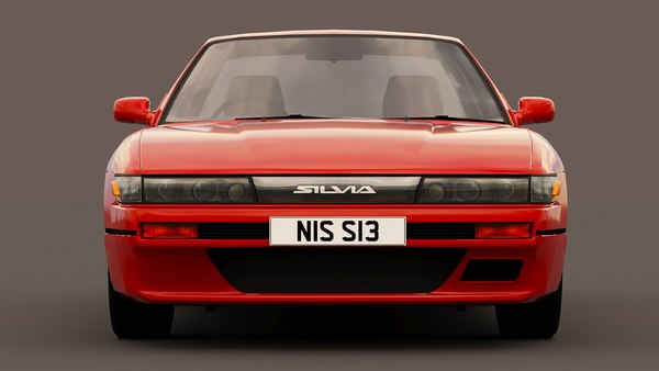 日産 シルビア S13 KS エアロ 19923Dモデル - TurboSquid 2217166