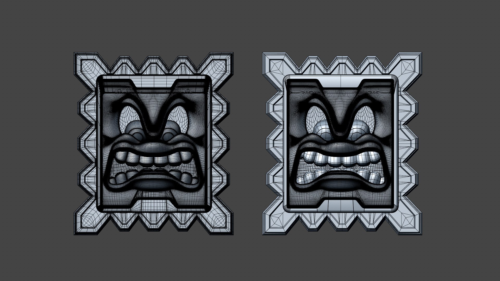 3D model Super Mario Thwomp - TurboSquid 2114244