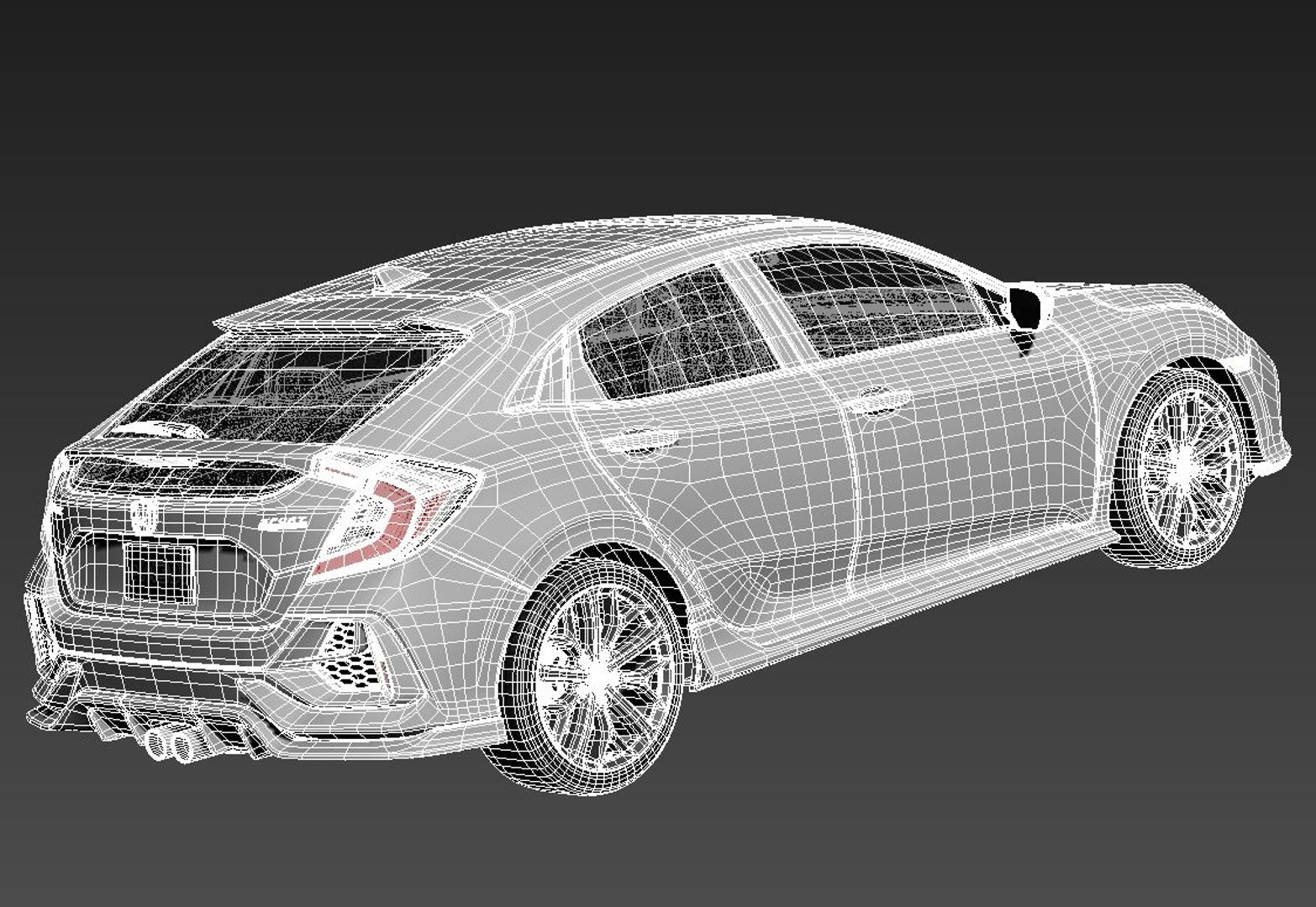 3D Honda Civic 2021 - TurboSquid 1567016