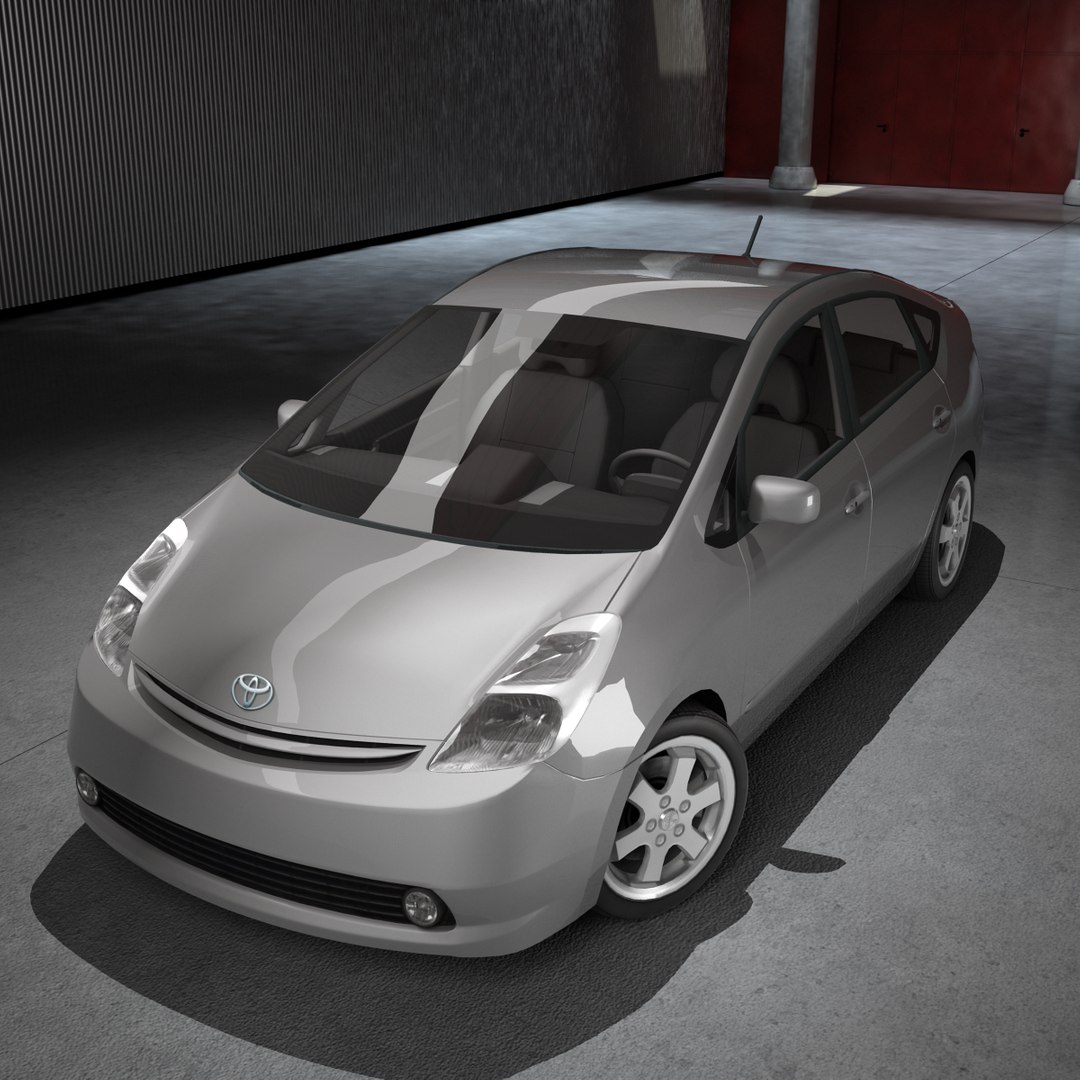 2005 Toyota Prius 3d Model