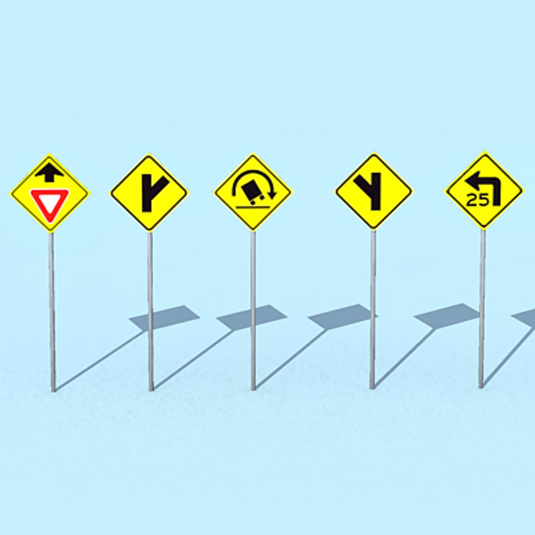 3d Model Traffic Sign