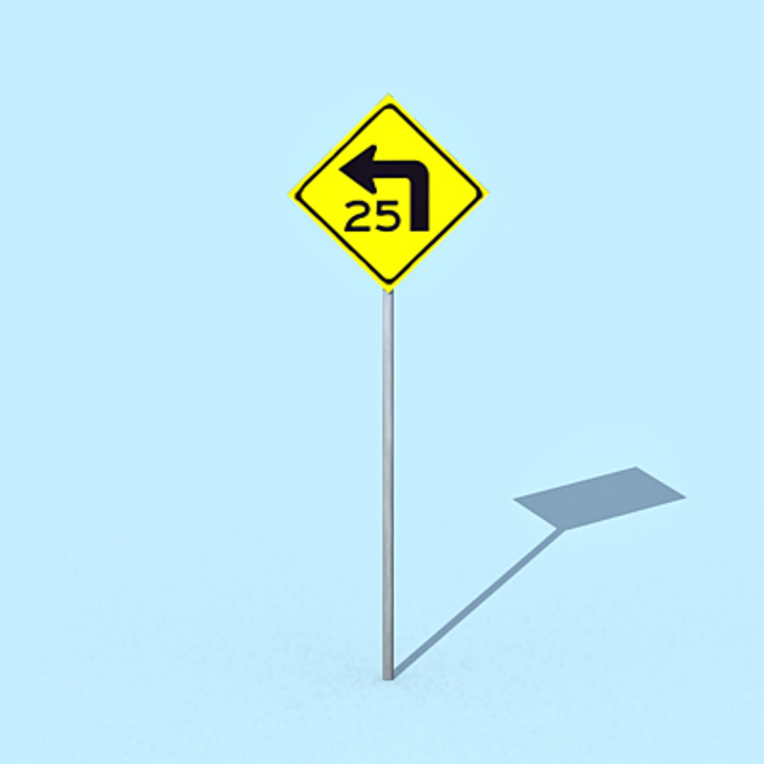 3d Model Traffic Sign