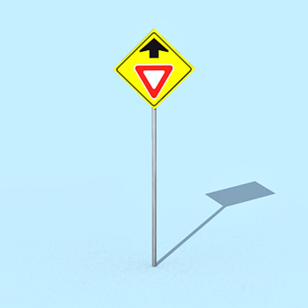 3d Model Traffic Sign