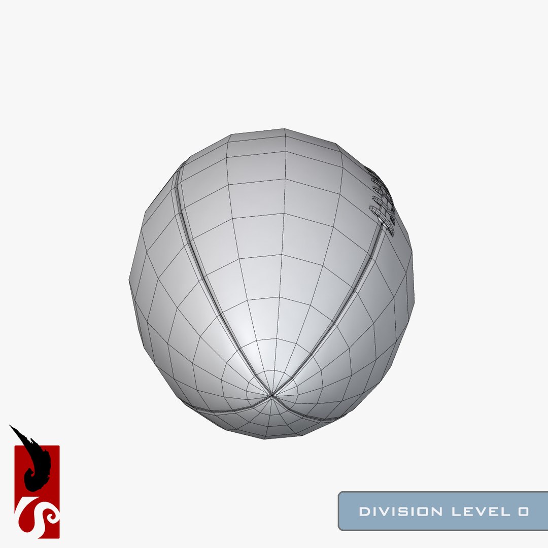 3d model american ball