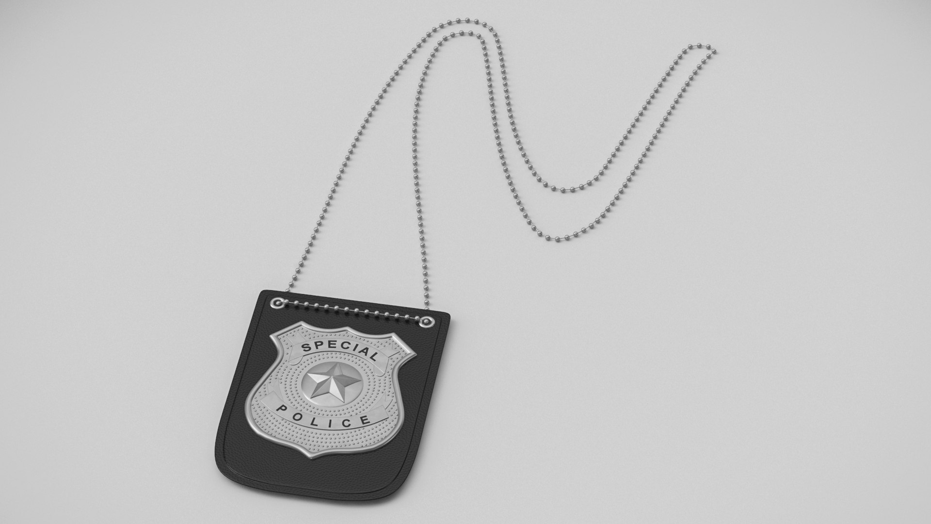 3D Police Badge 01 model - TurboSquid 1874865