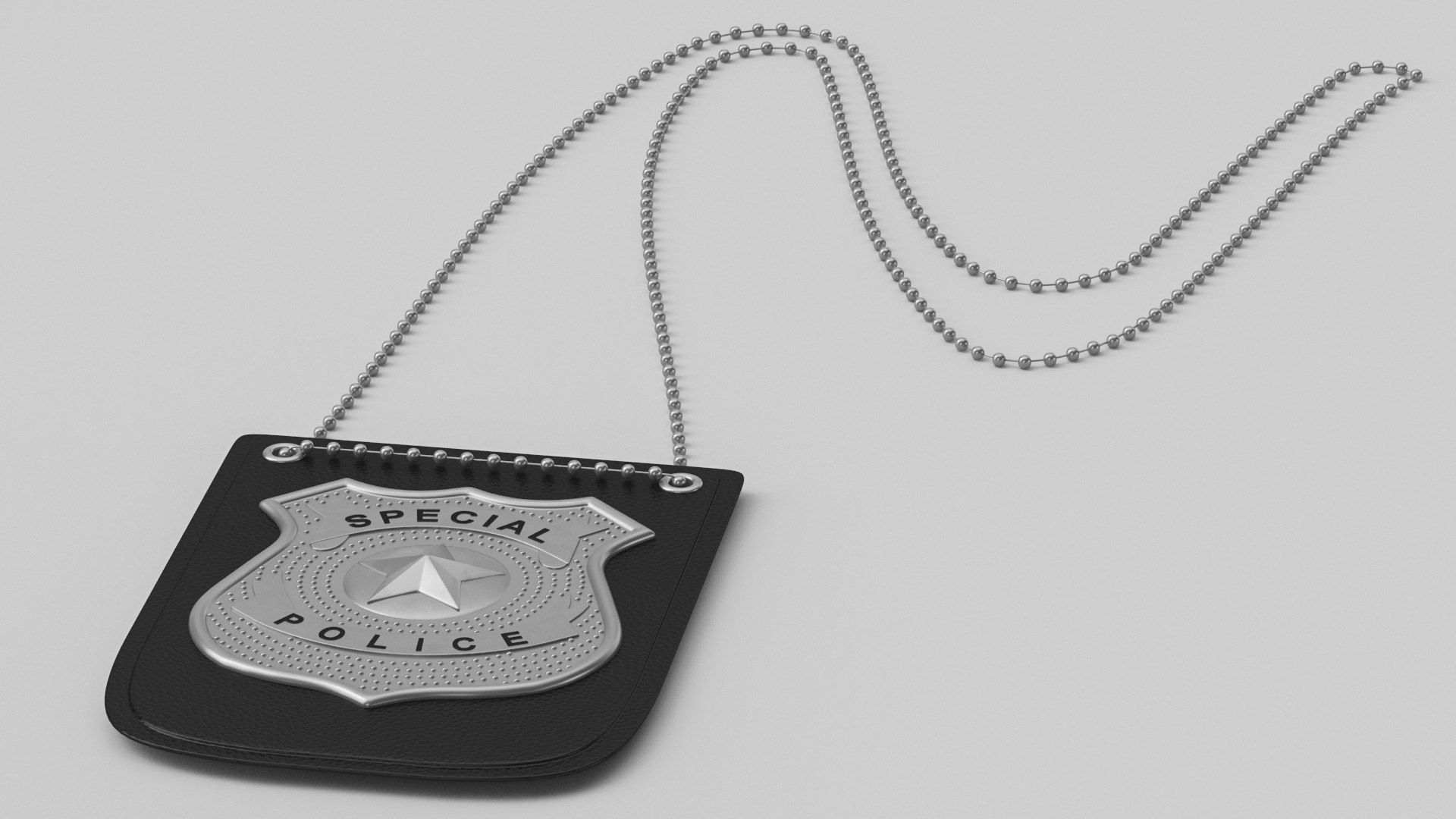 3D Police Badge 01 Model - TurboSquid 1874865