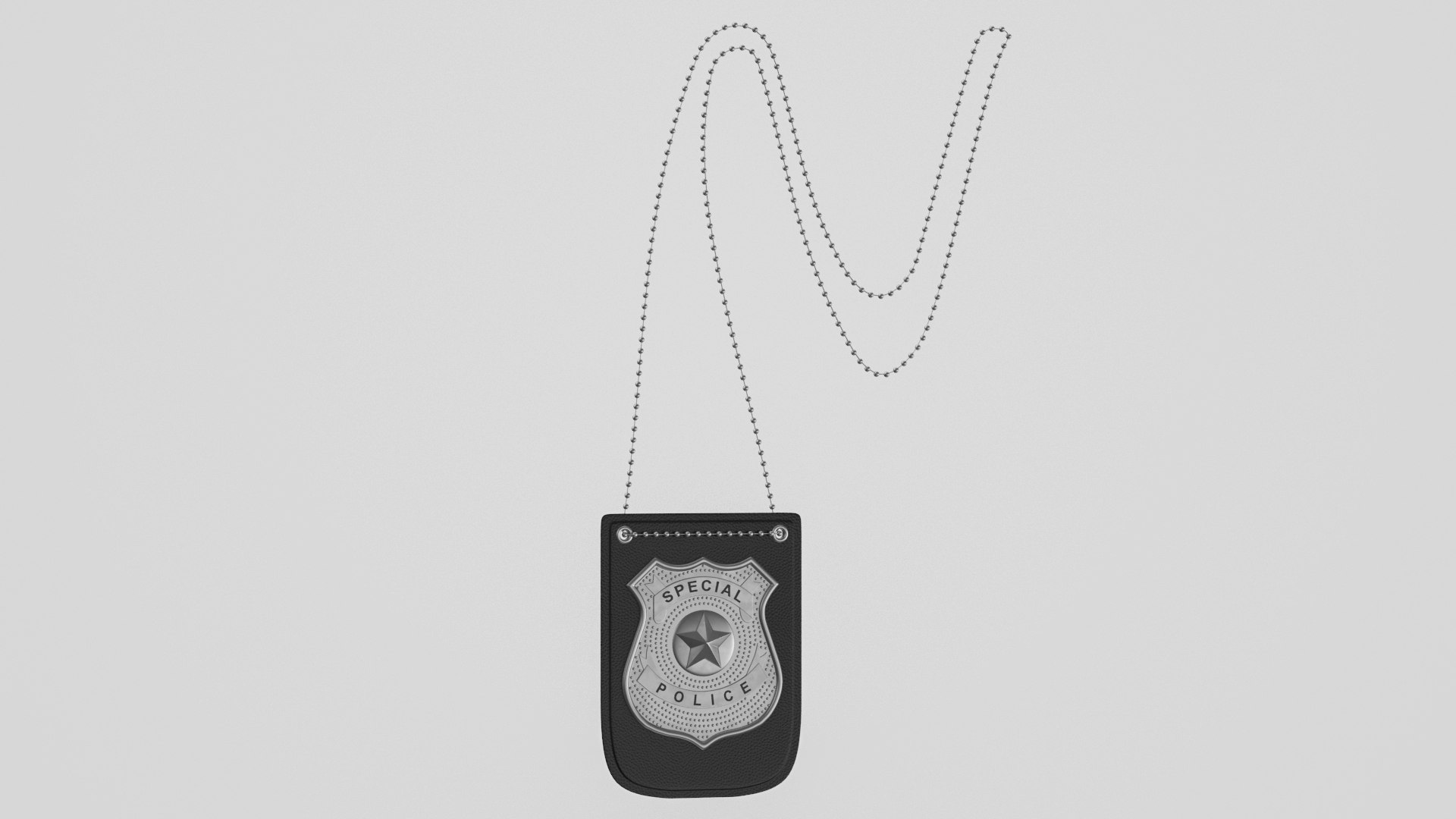 3D Police Badge 01 Model - TurboSquid 1874865