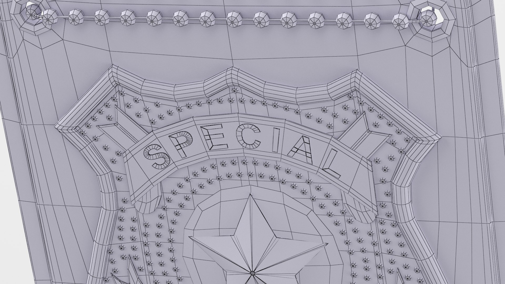 3D Police Badge 01 Model - TurboSquid 1874865