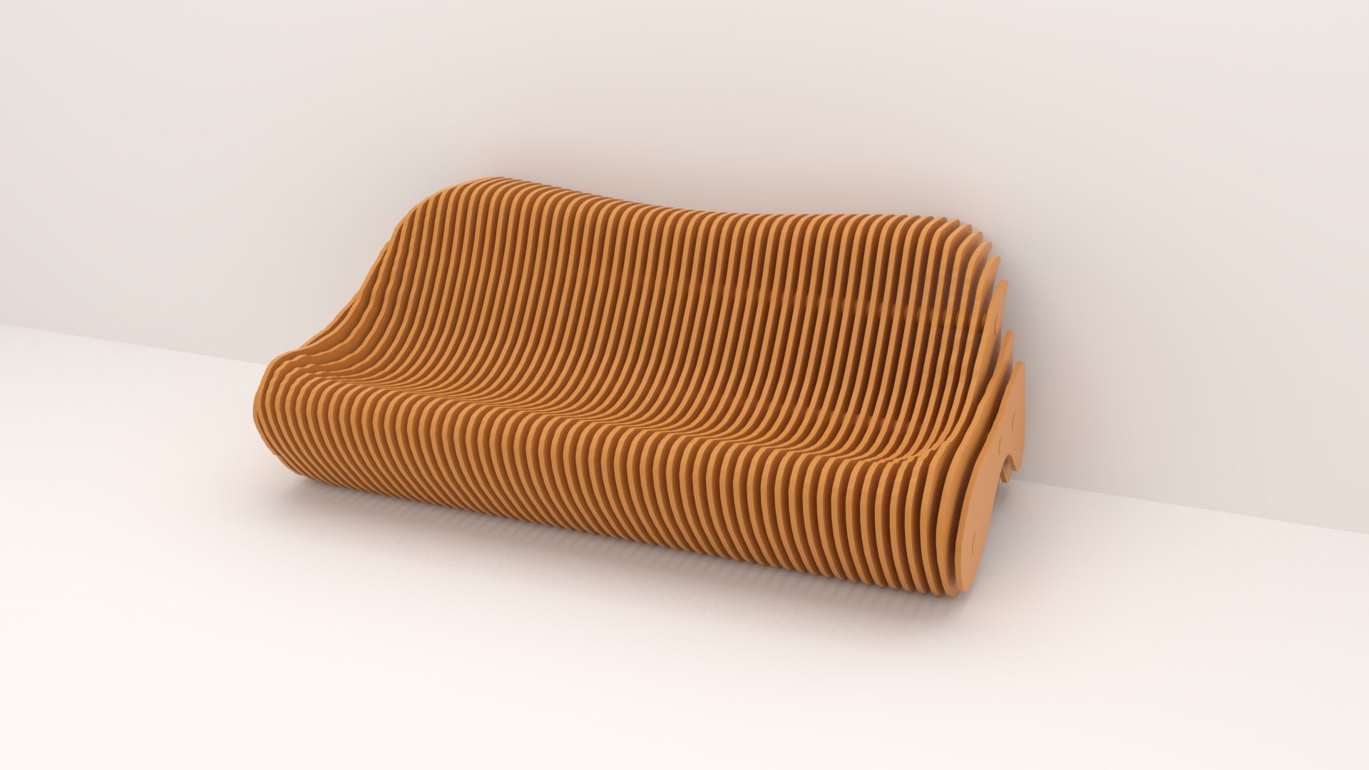 3D Parametric Bench - TurboSquid 1597505